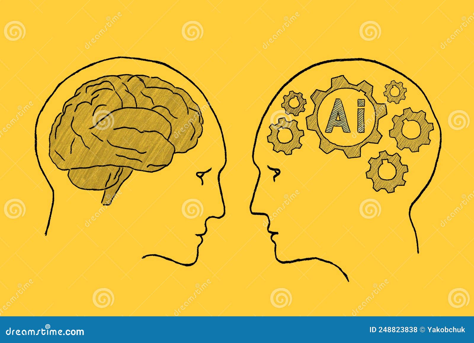 Ai Man Vs Stock Photos - Free & Royalty-Free Stock Photos from Dreamstime