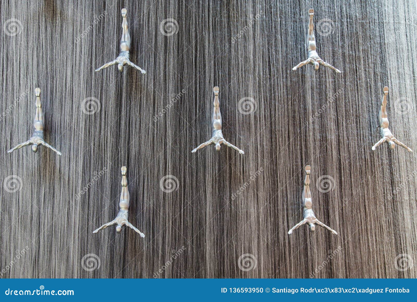 Human Waterfall in Dubai Mall Editorial Image - Image of exposure ...