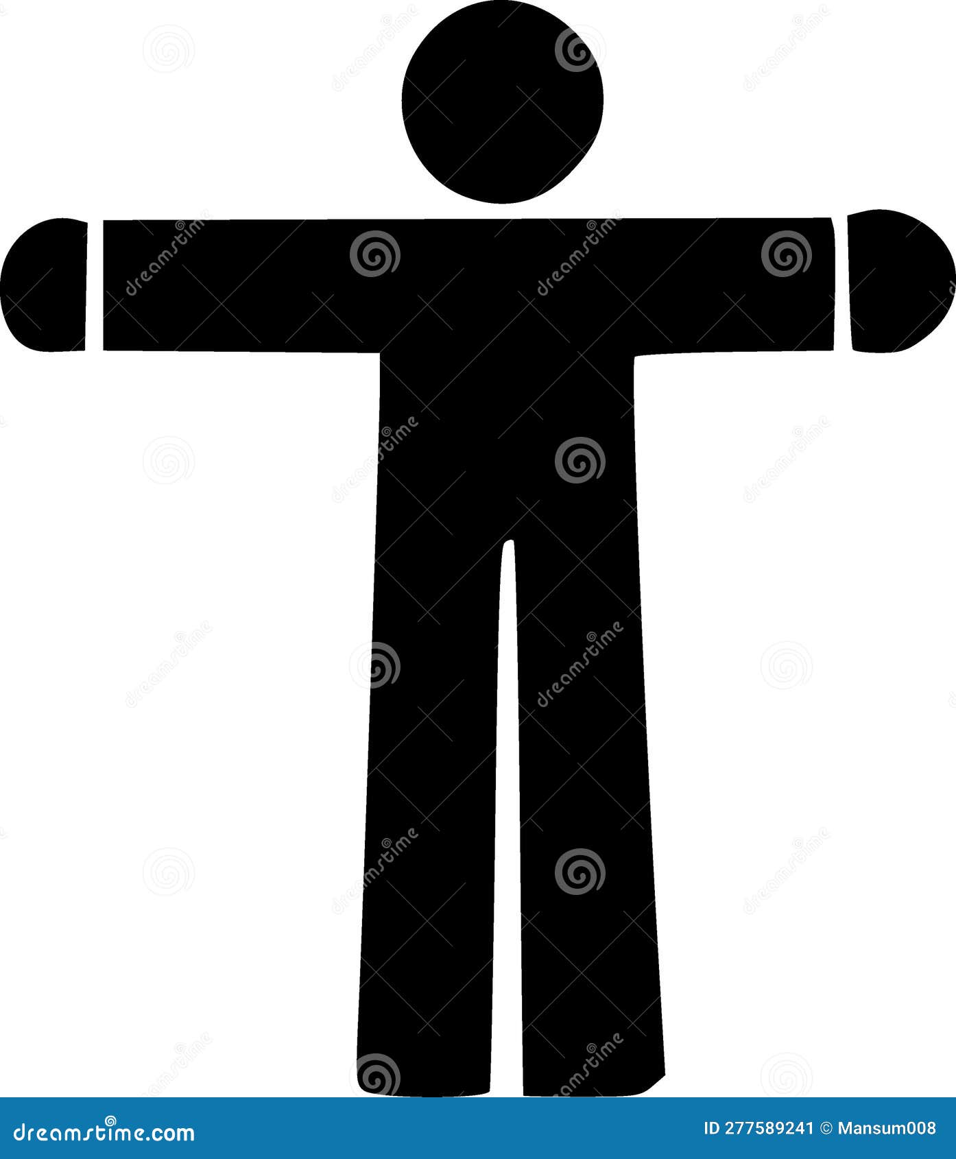 Human. Web Icon Simple Illustration Stock Illustration - Illustration ...