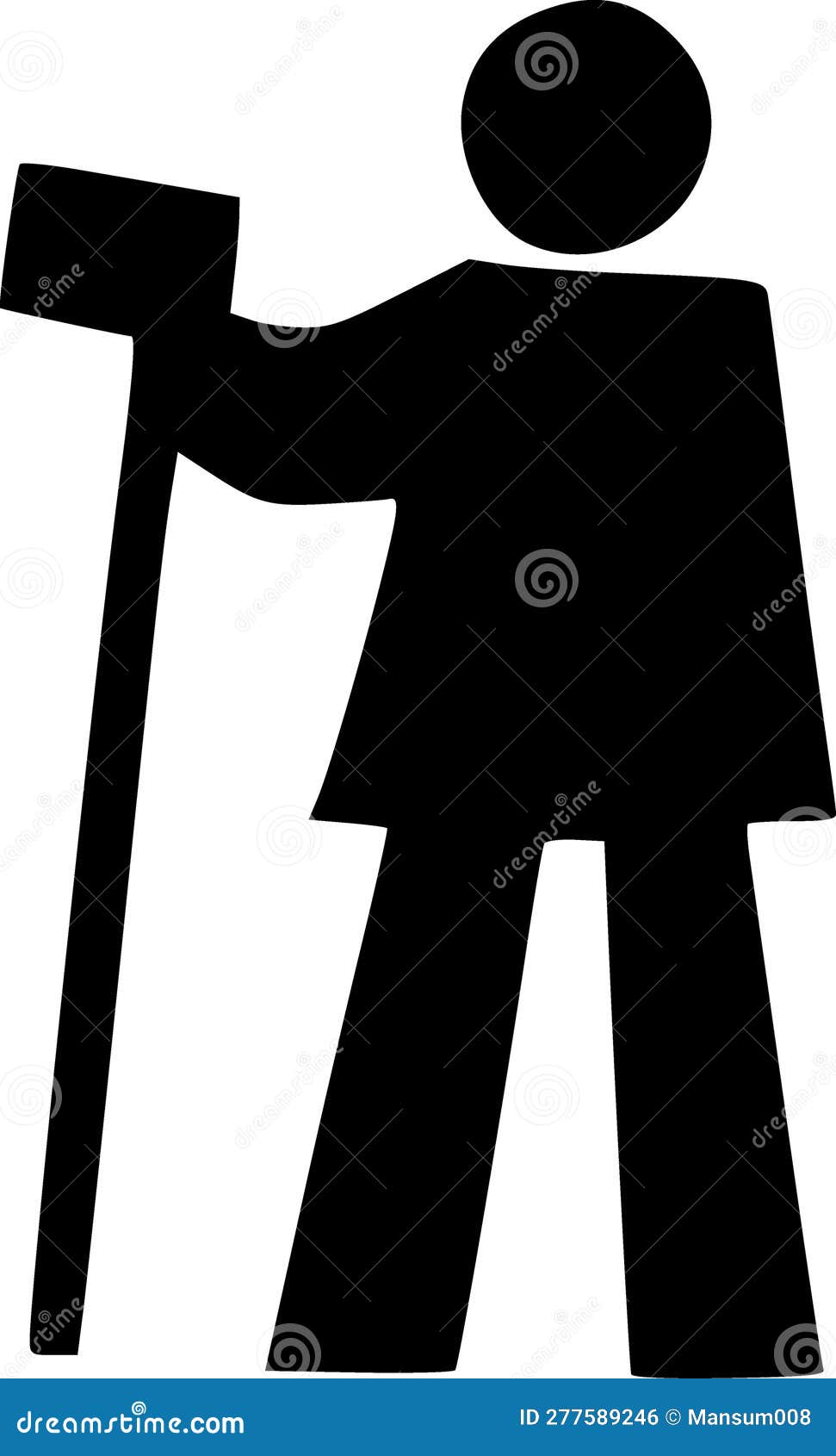 Human. Web Icon Simple Illustration Stock Illustration - Illustration ...