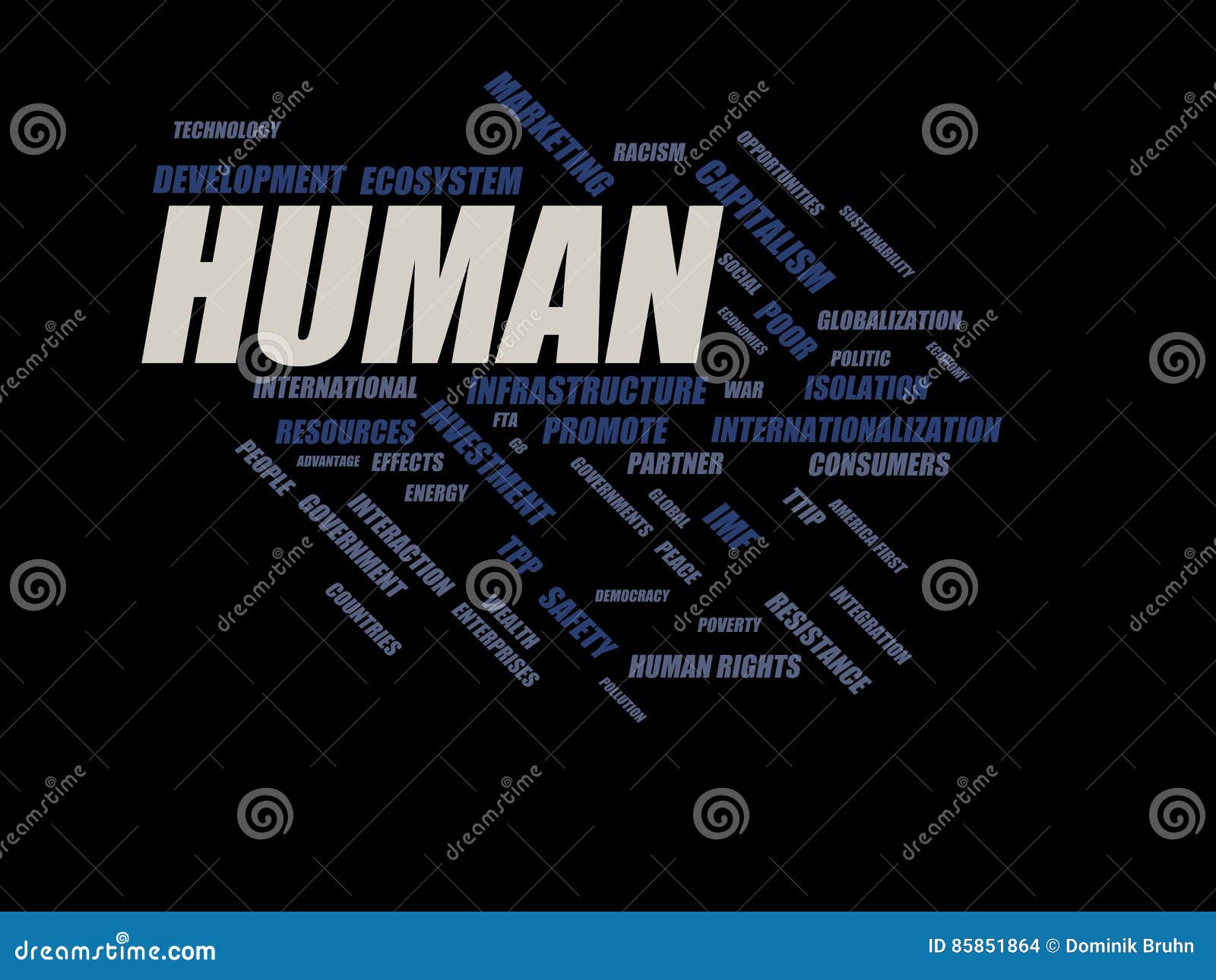 HUMAN Word Banner, Letters In LGBT Pride Flags Colors, Vector ...