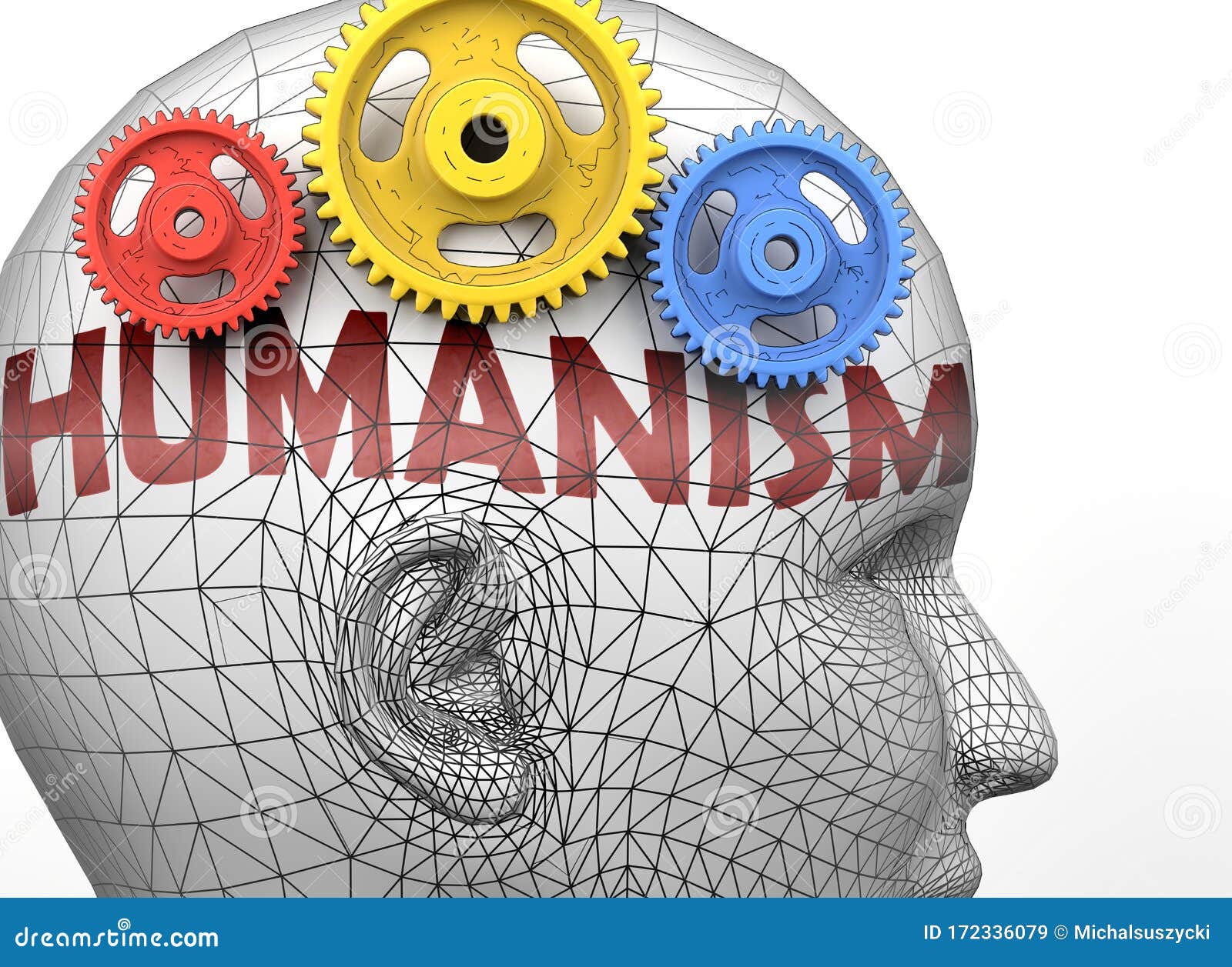 Humanism And Human Mind - Pictured As Word Humanism Inside A Head To ...