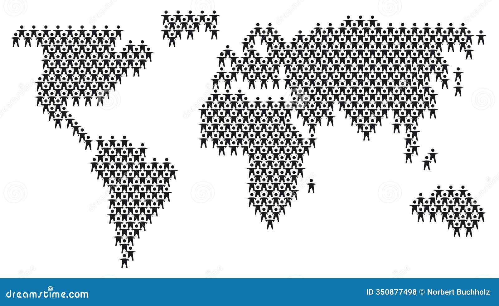 Humanity Together, Together Worldwide, Illustration | CartoonDealer.com ...