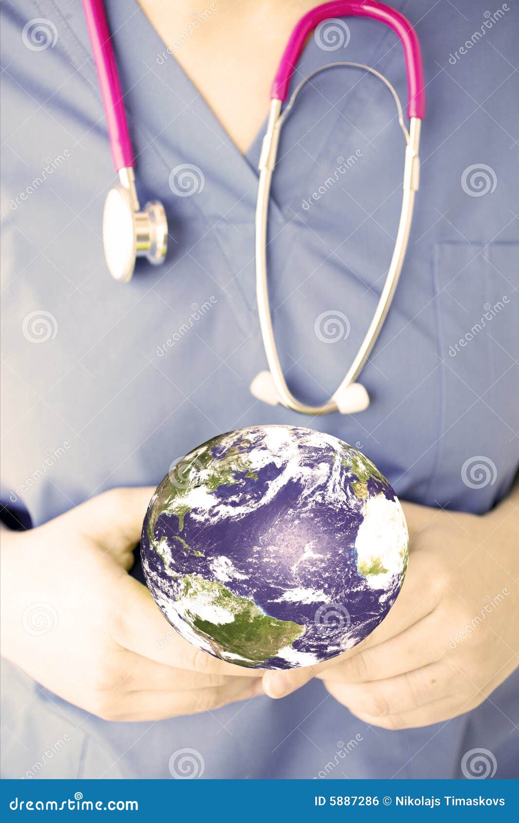 Humanity Will Save the World Stock Photo - Image of doctor, nature: 5887286