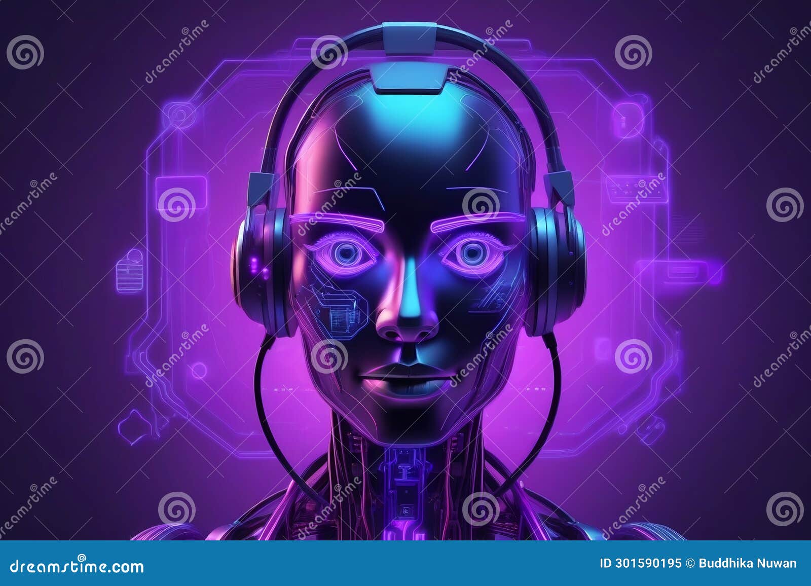 Humanized Face Robot with Technology Connections with Multiple Devices ...