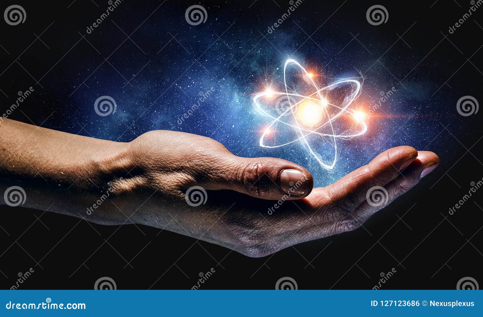 Humankind and science stock illustration. Illustration of rendering ...