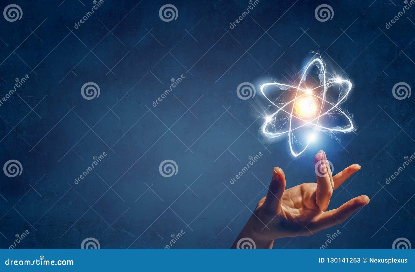Humankind and science stock image. Image of energy, molecule - 130141263