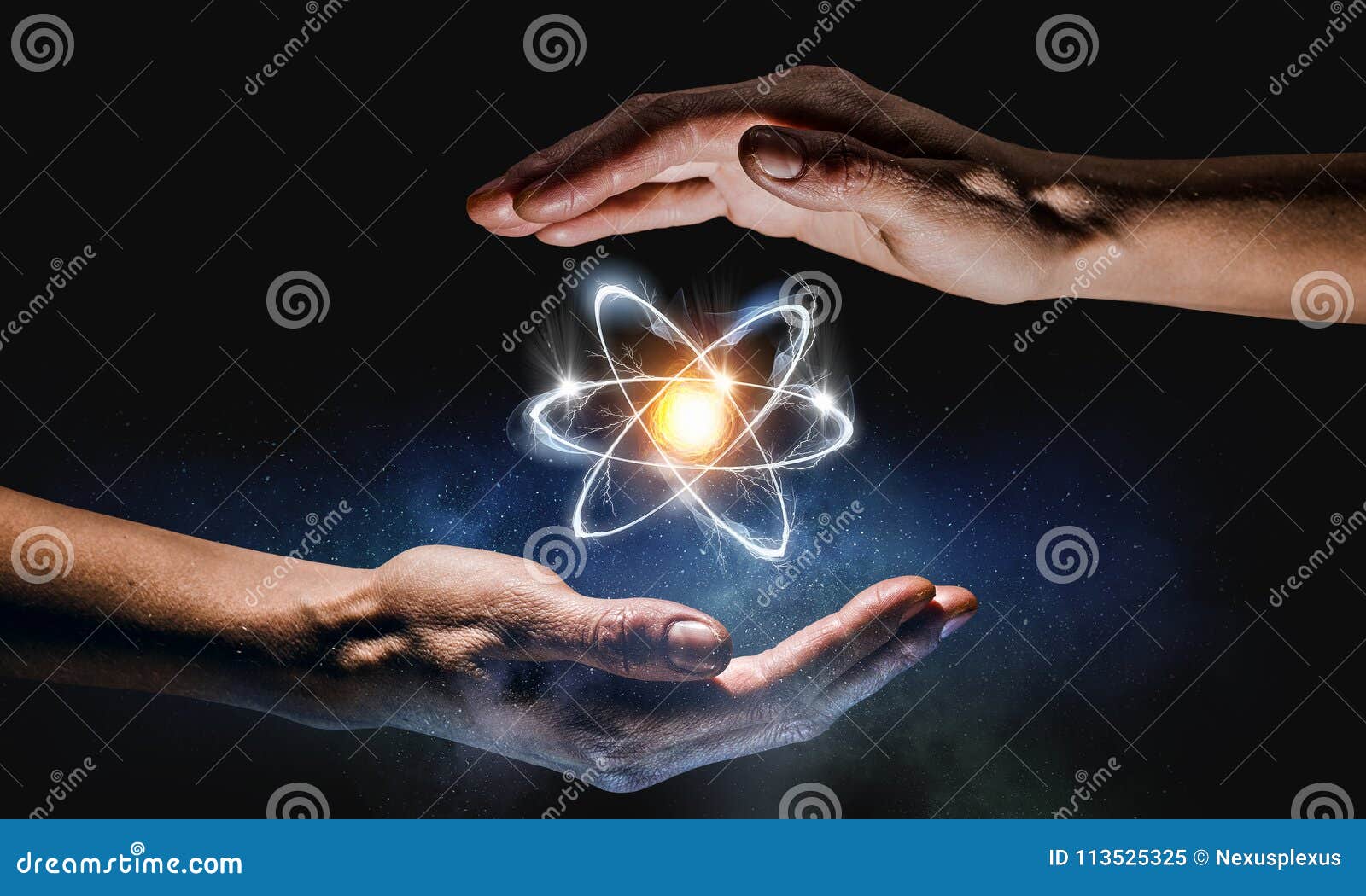 Humankind and science stock image. Image of molecule - 113525325