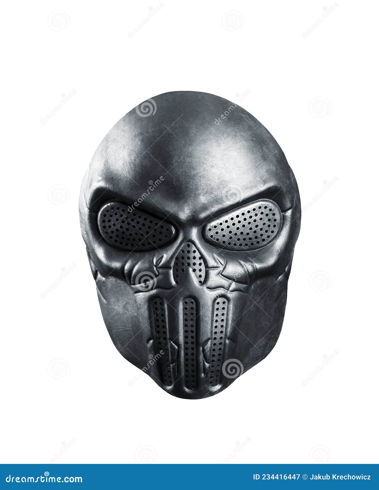 Alien Head Shaped Stone With Eyes And Mouth Royalty-Free Stock ...