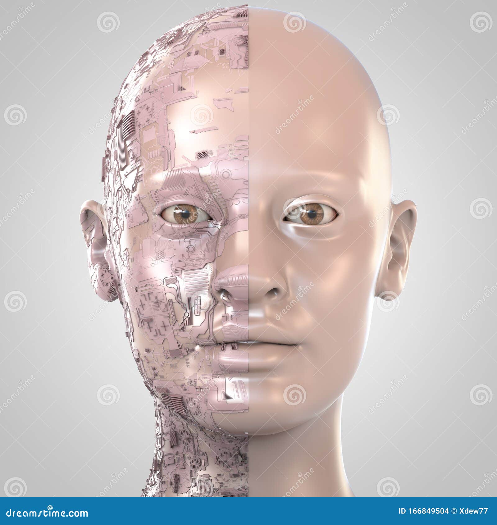 Robotics and Artificial Intelligence Stock Illustration - Illustration ...