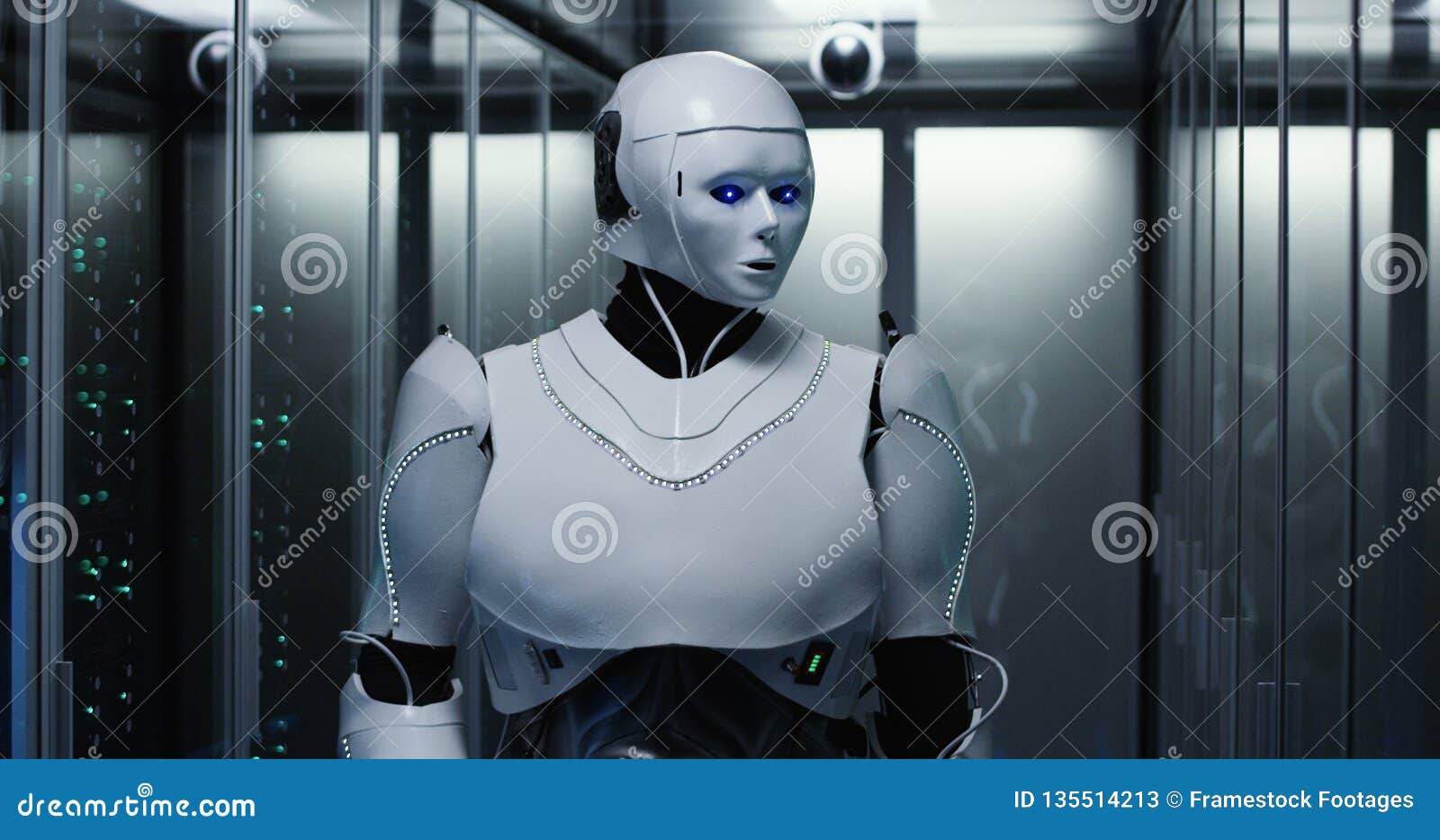 Robot Arm Checking Inspect And Harvest And Monitor Operation Harvesting ...