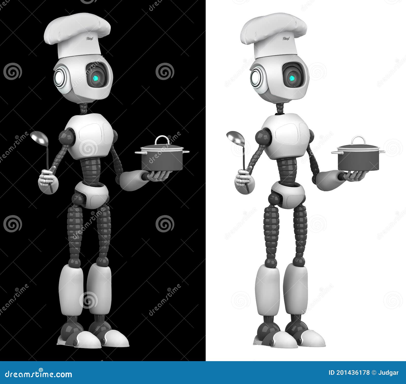 Concept Of Robotics. Man Coding And Set Robot Using Laptop. AI And ...