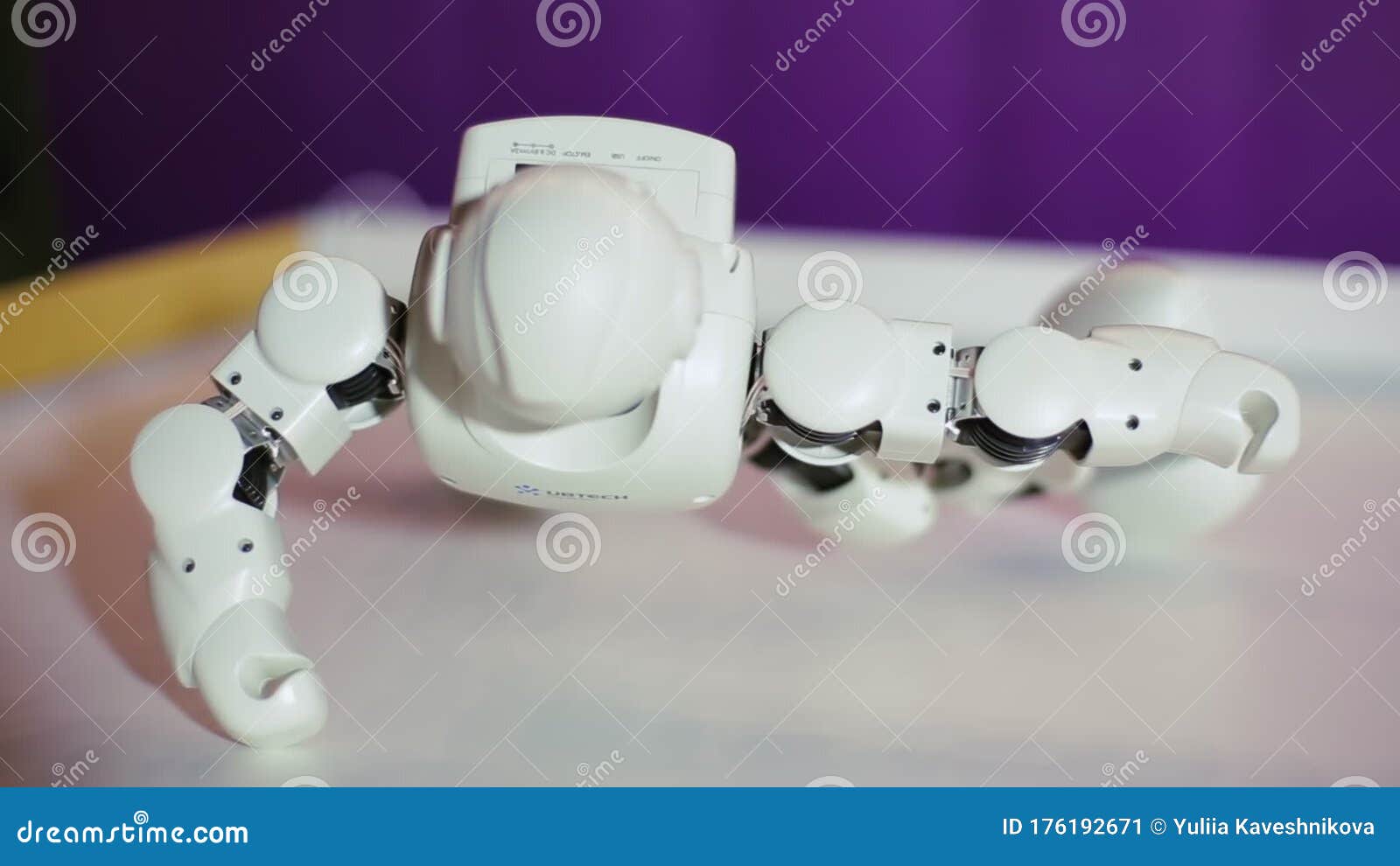 Kharkiv, Ukraine - 09 November 2019: Futuristic Humanoid Toy Male Robot ...