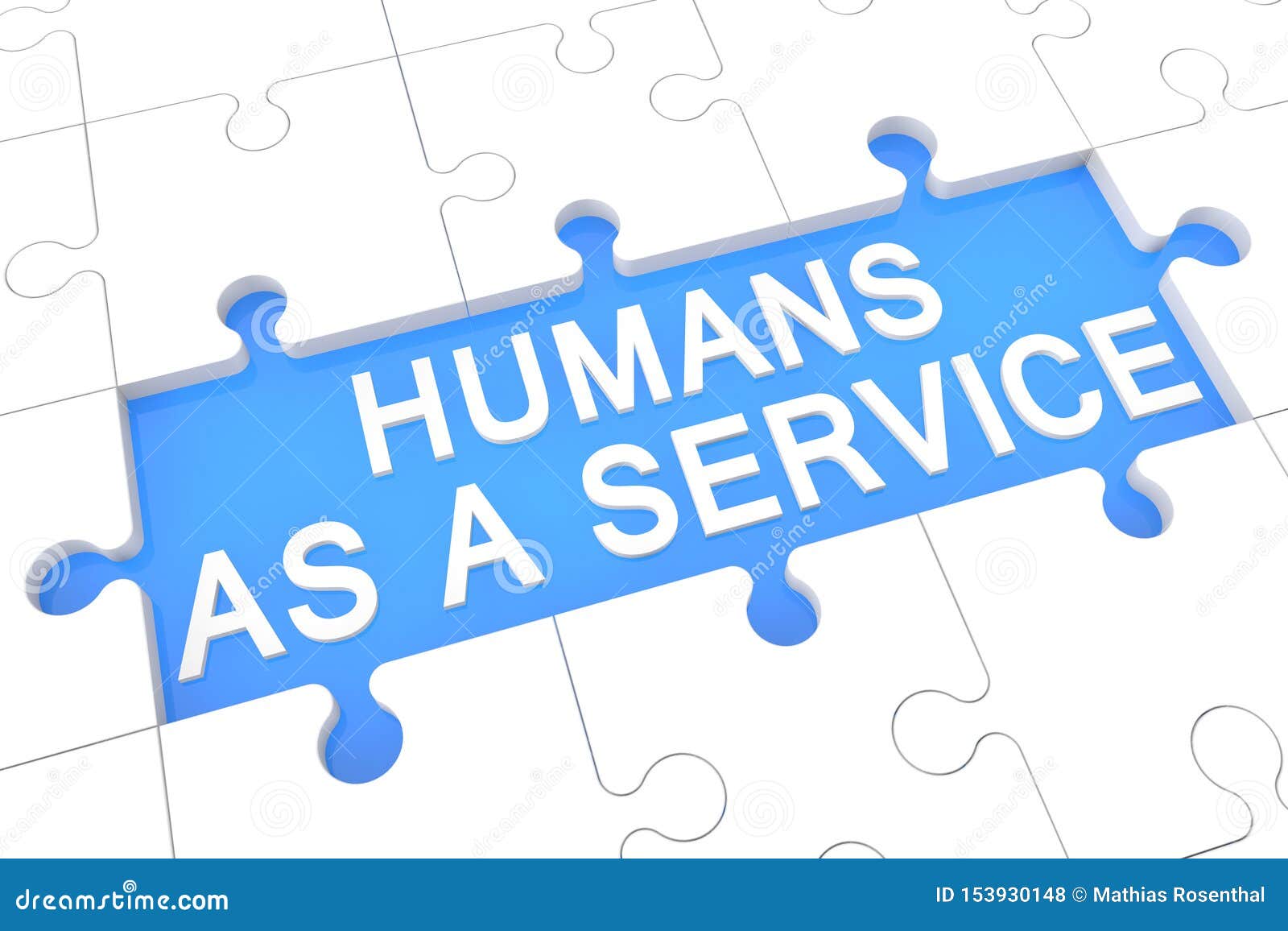 Humans As A Service Stock Illustration | CartoonDealer.com #172554241