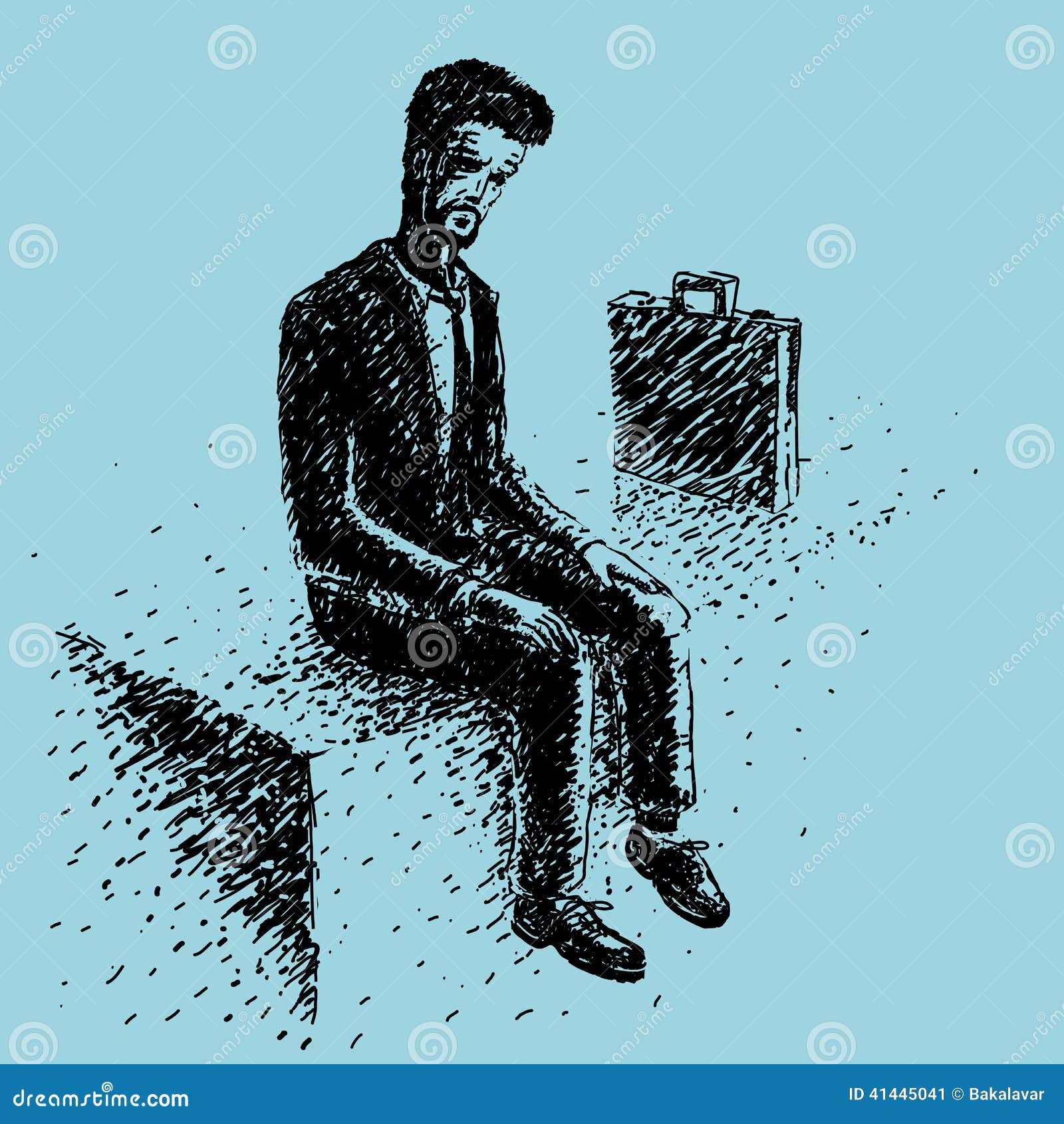 In humans the problem stock image. Image of tired, employee - 41445041