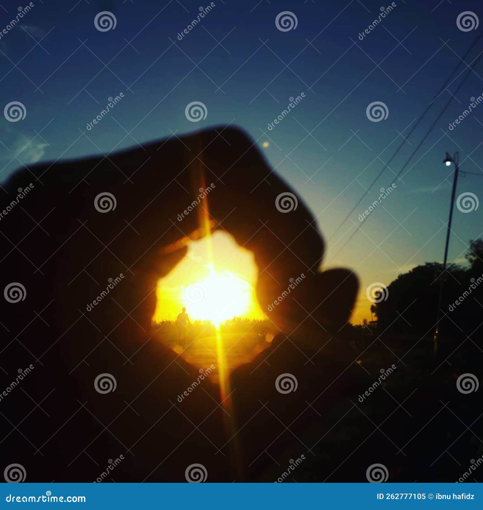 Humans are Small Creatures Compared To the Sun Stock Image - Image of ...