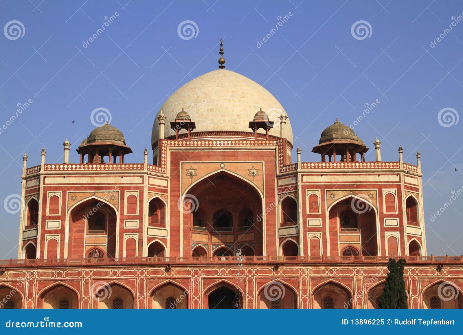 Humayun s Tomb stock image. Image of ancient, facade - 13896225