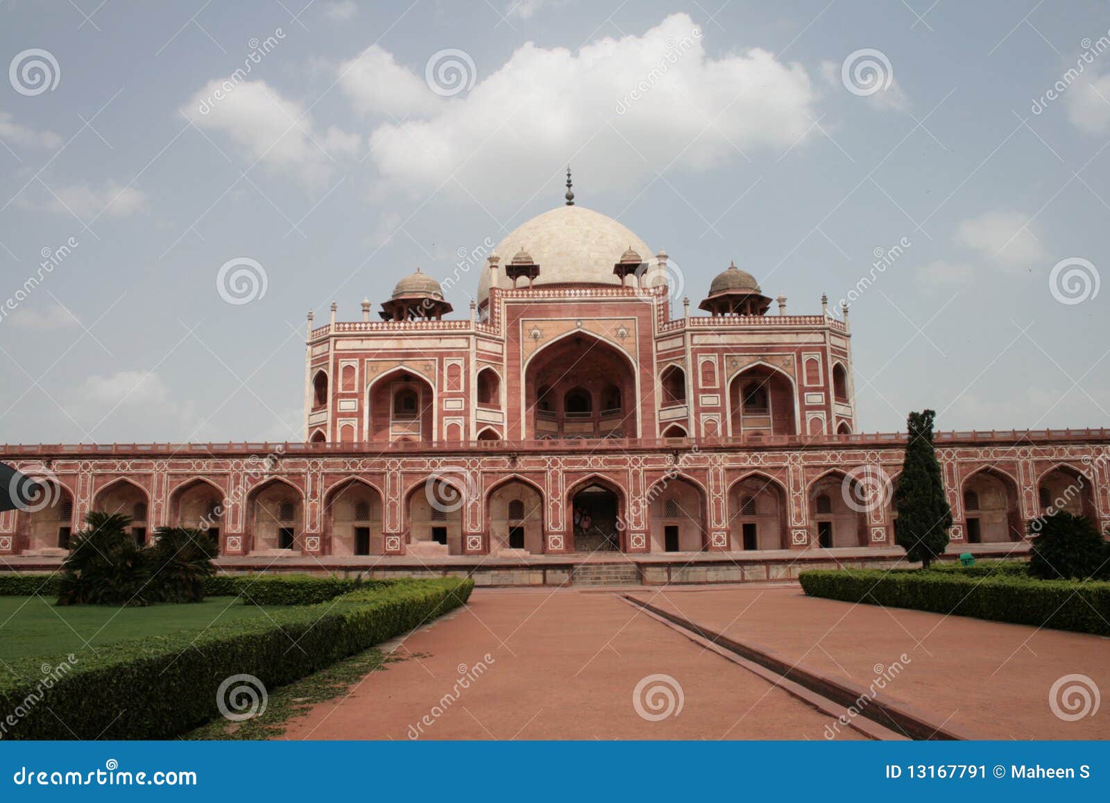 Humayuns Tomb stock image. Image of delhi, humayun, asia - 13167791