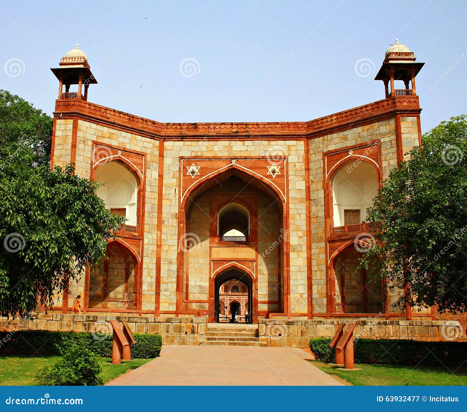 Humayuns tomb stock image. Image of humayun, temple, dome - 63932477
