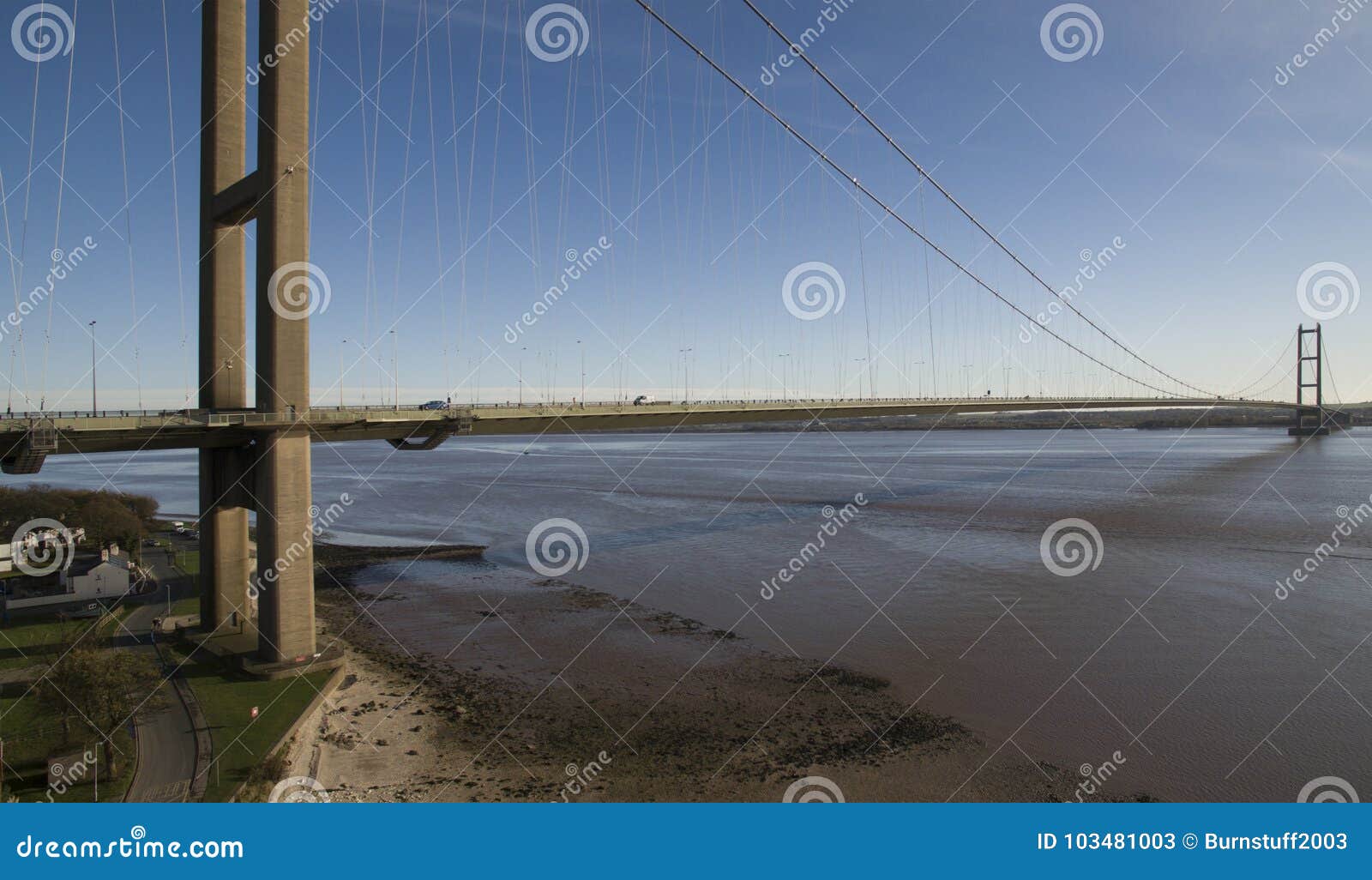 The Humber Bridge, Kingston upon Hull Stock Image - Image of culture ...