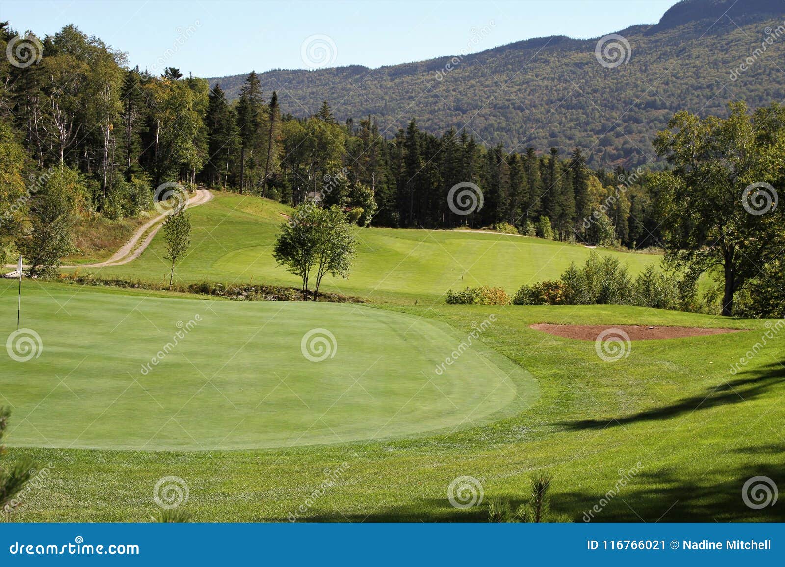 Humber Valley, Newfoundland Golf Resort Stock Image - Image of scene ...