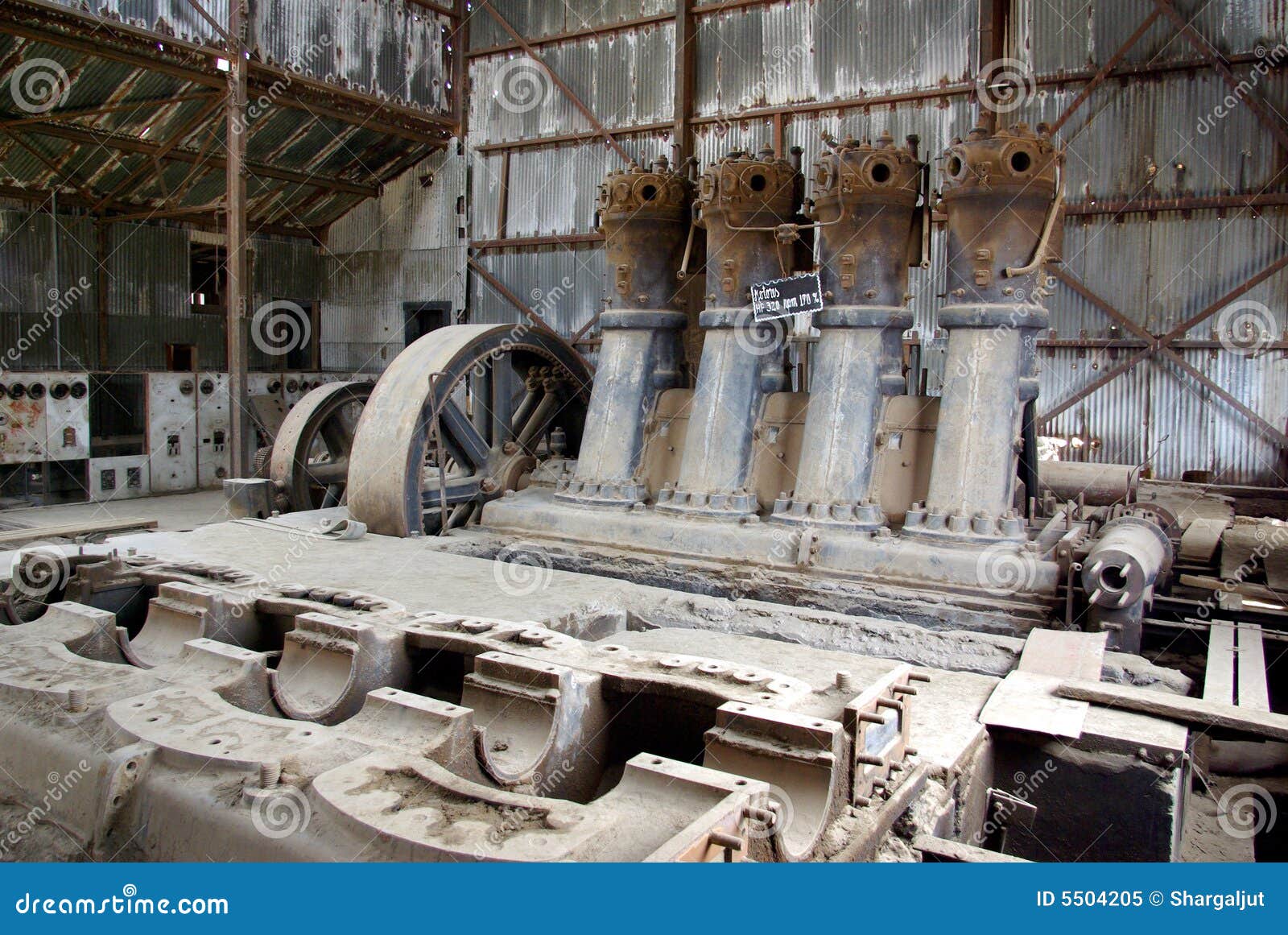 Humberstone - Ghost Town in Chile Stock Image - Image of life, build ...