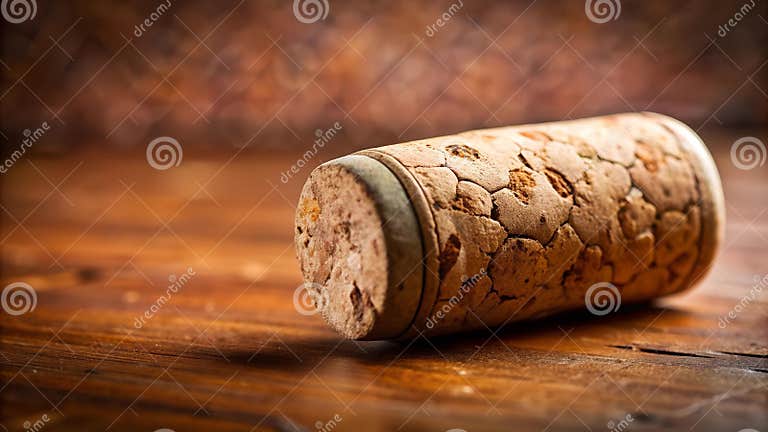 The Humble Cork: a Study in Texture and Form Generative AI Stock ...