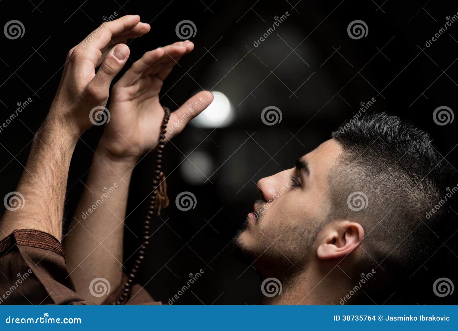 Humble Muslim Prayer stock photo. Image of black, pray - 38735764