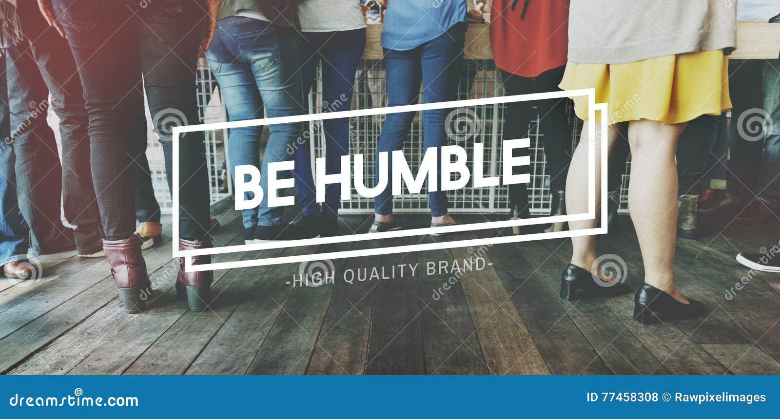 Humble Polite Respect Sharing Sincere Support Concept Stock Photo ...