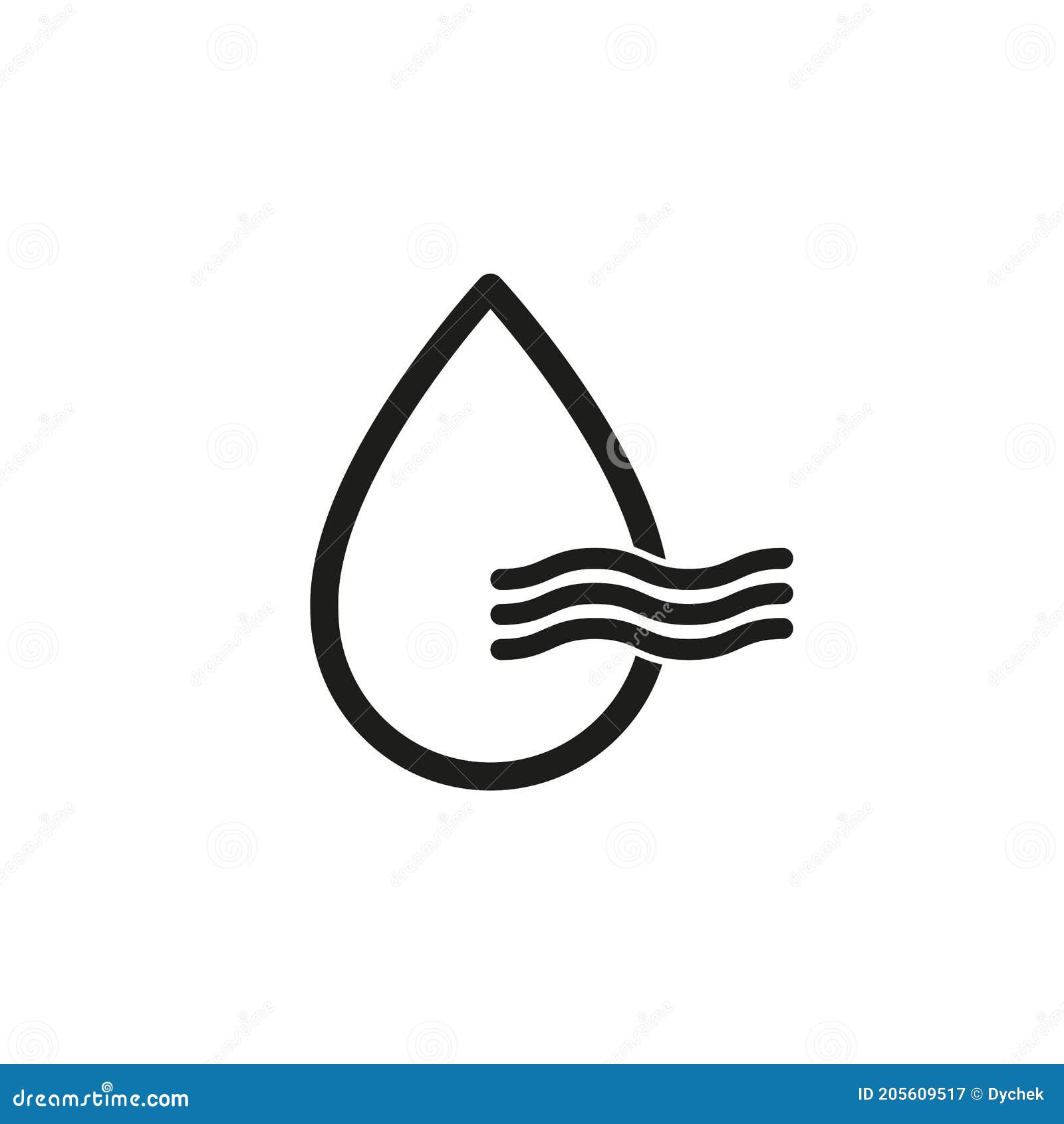 Humidification Icon. Simple Vector Illustration on a White Background ...
