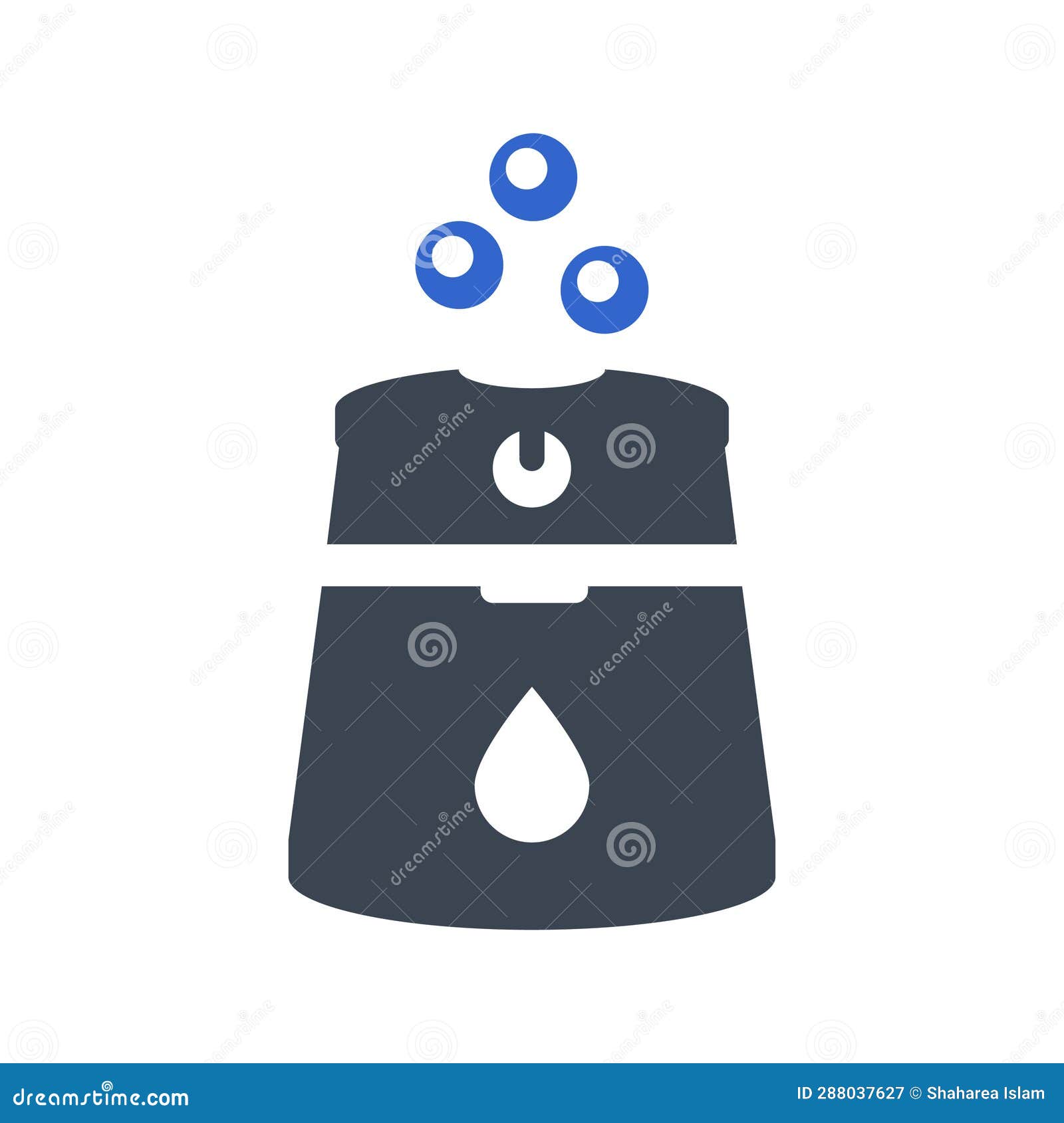Humidifier air icon stock vector. Illustration of housework - 288037627