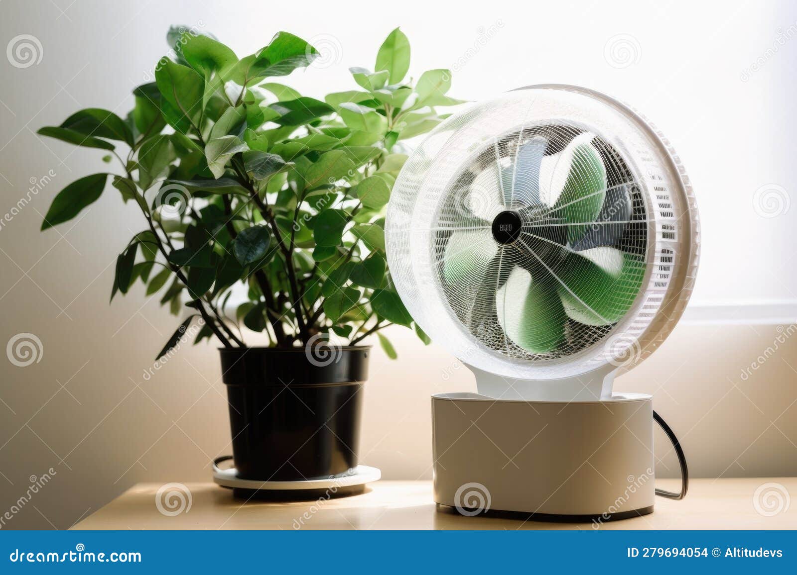 Humidifier and Fan To Maintain Ideal Climate for Growing Stock ...