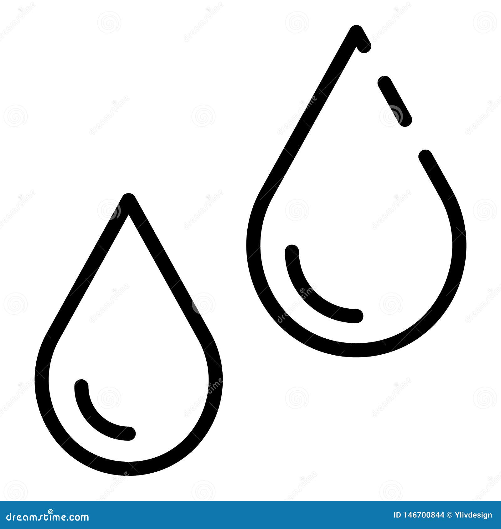 Humidity Control Hand Drawn Outline Doodle Icon. Vector Illustration ...