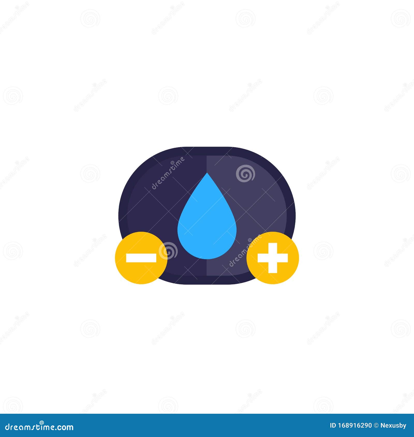 Humidity Control Hand Drawn Outline Doodle Icon. Vector Illustration ...