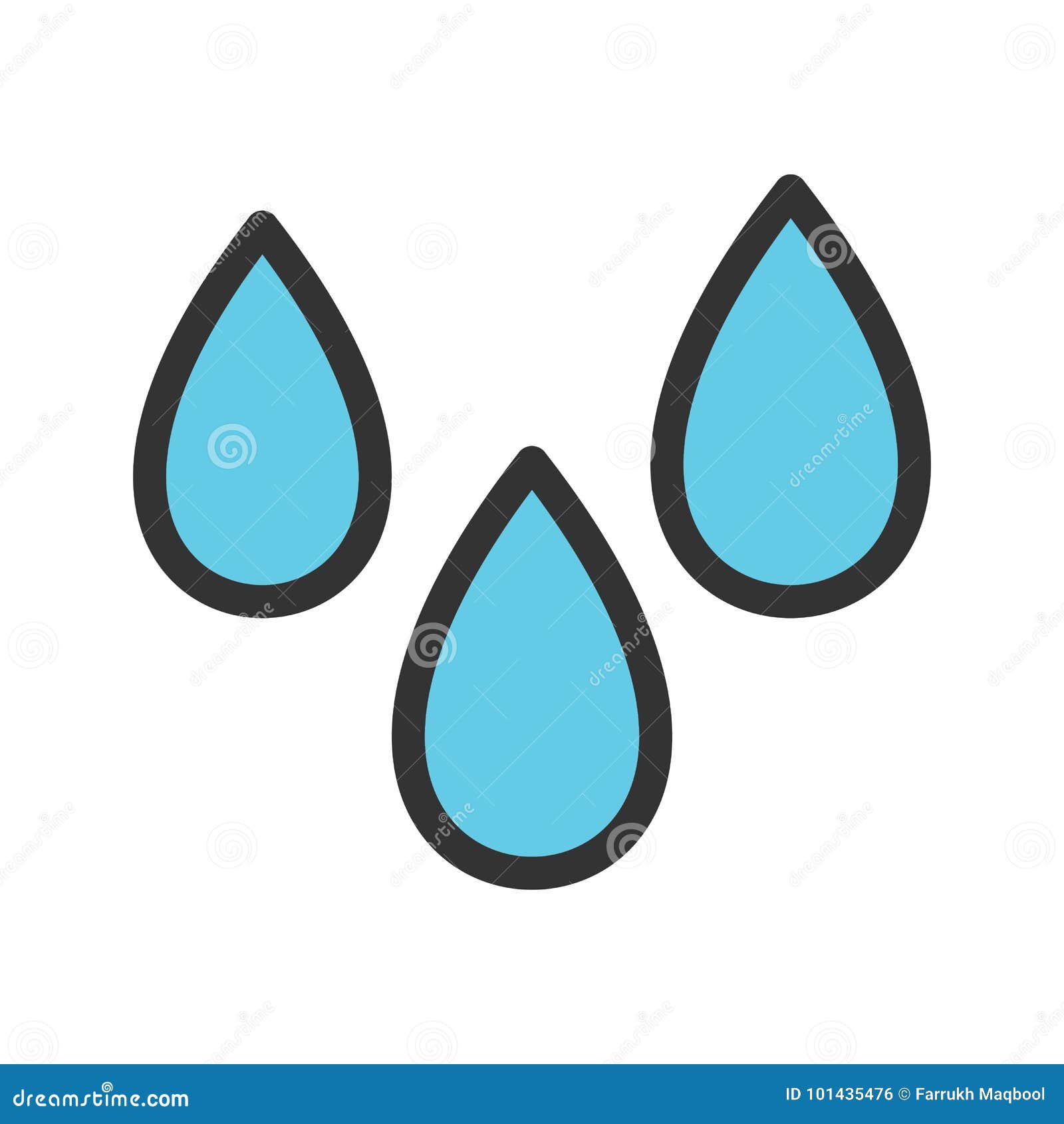 Humidity stock vector. Illustration of water, moist - 101435476