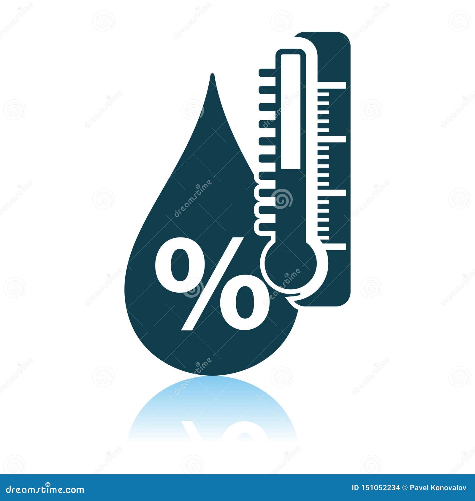 Humidity Icon stock vector. Illustration of design, alcoholic - 151052234