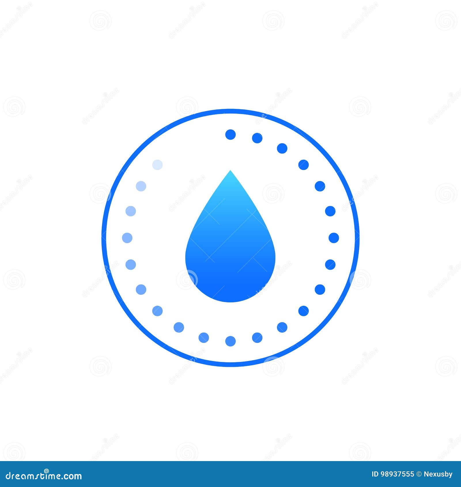Humidity Icon, Humidity Weather Sensor, Label Sticker Logo - Vector ...