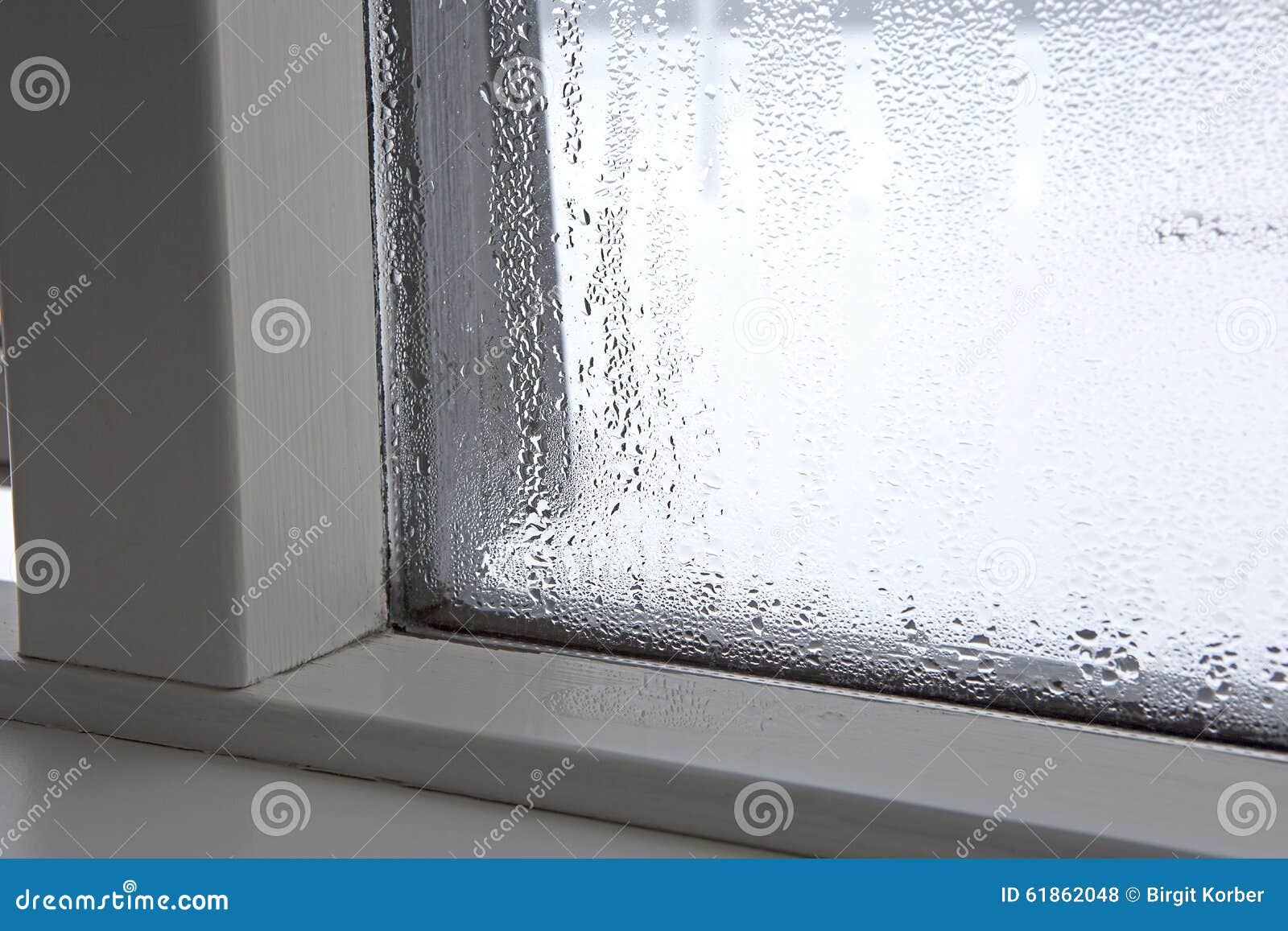 Humidity at a window stock photo. Image of humidity, winter - 61862048