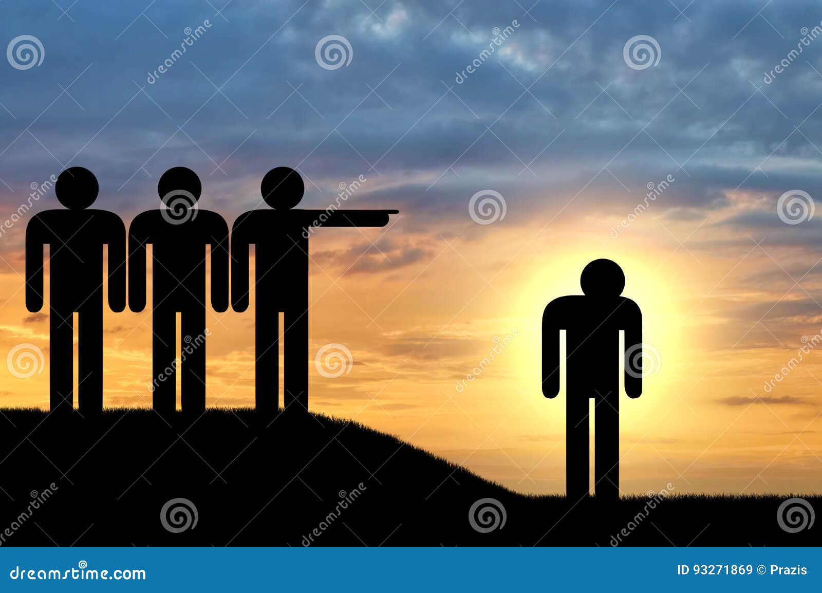 Humilhação e exilado imagem de stock. Imagem de potência - 93271869