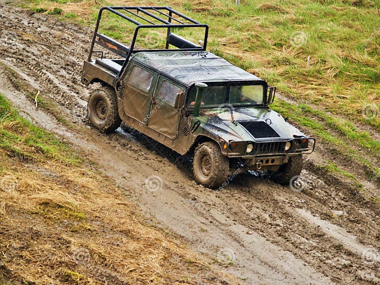 Hummer stock photo. Image of moving, splash, adventure - 24458144