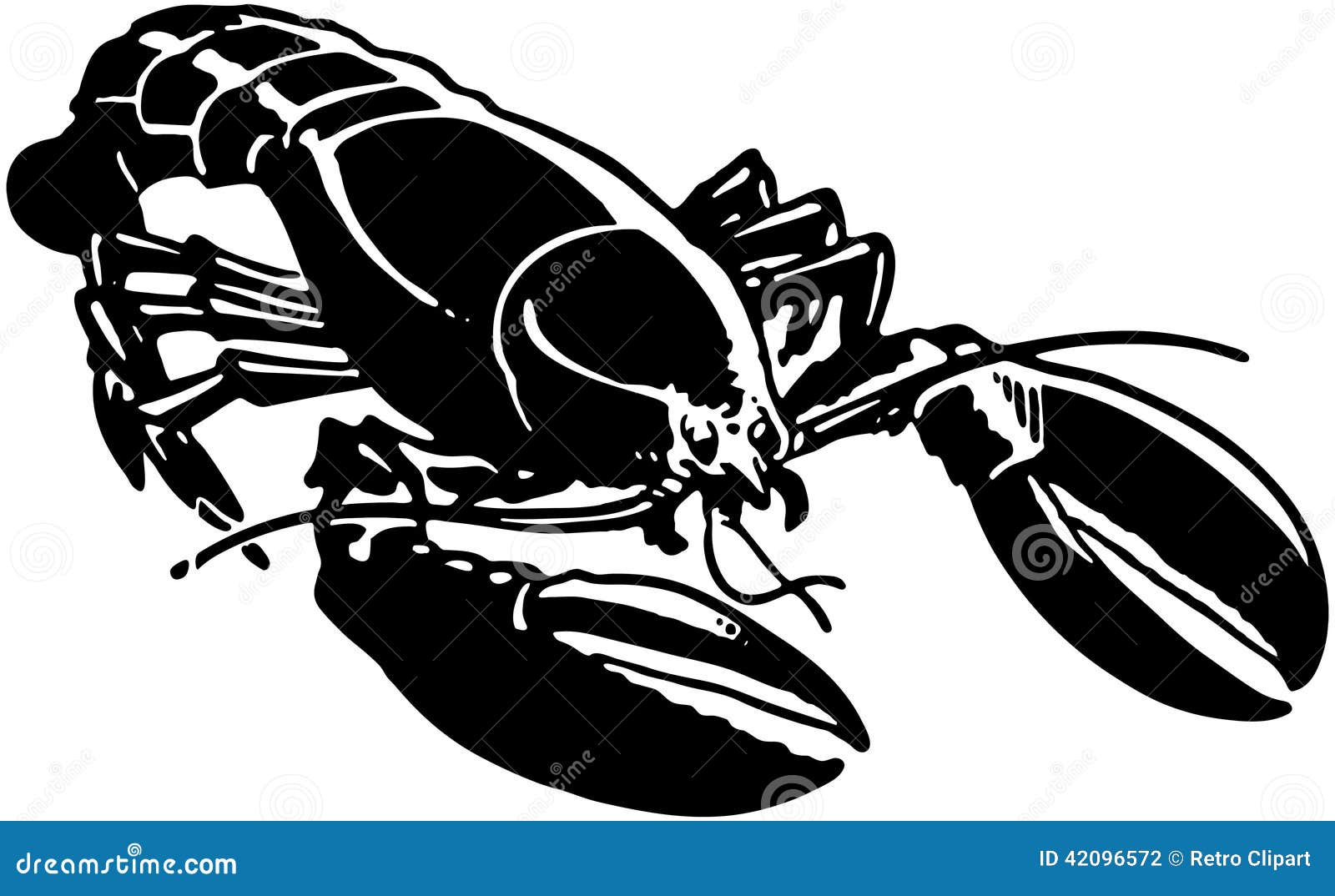 Hummer vektor abbildung. Illustration von clips, auslegung - 42096572