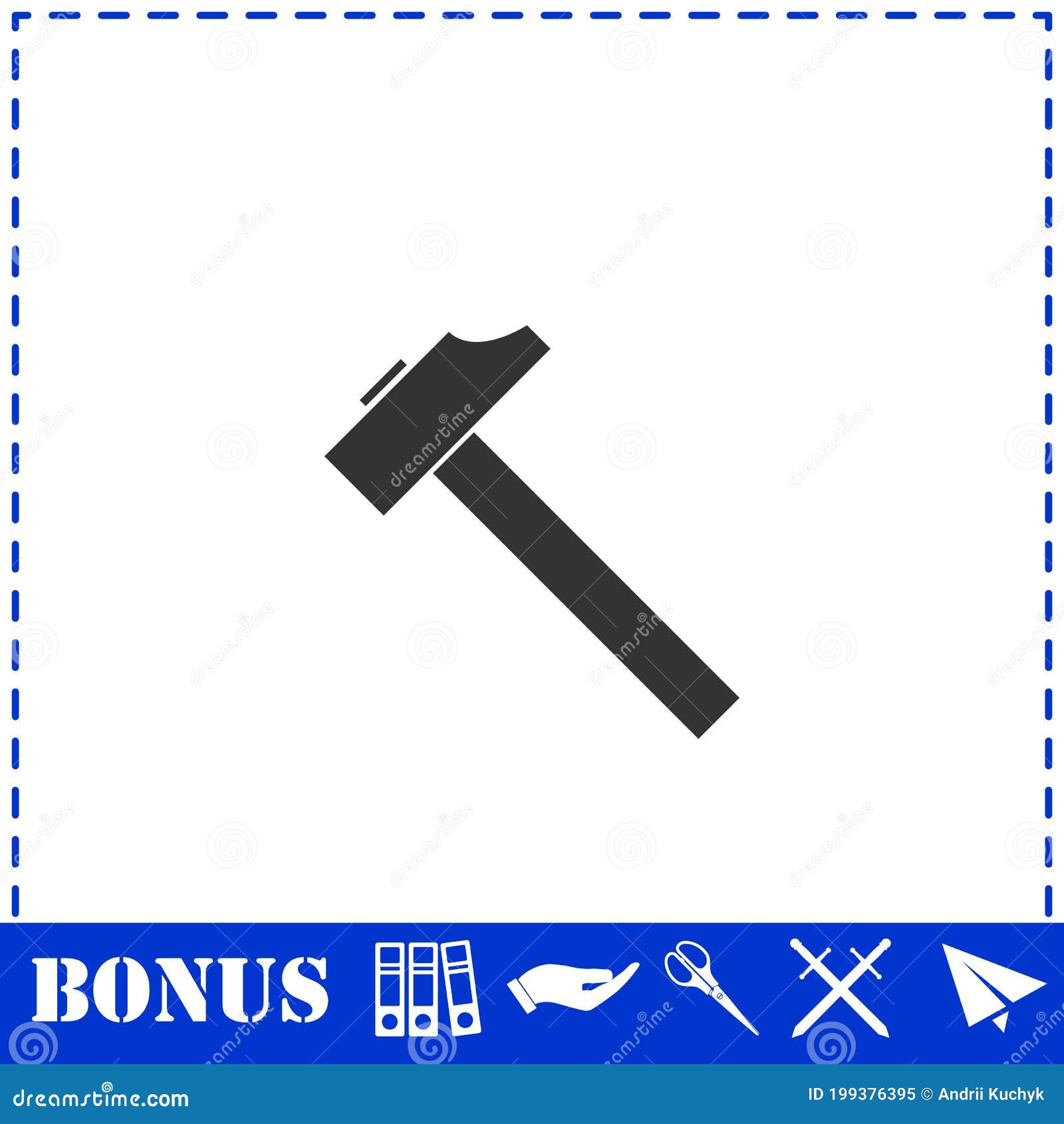 Hummer icon flat stock illustration. Illustration of business - 199376395