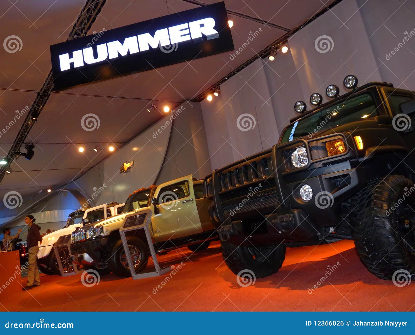 Hummer New Model Vehicles editorial photo. Image of chrome - 12366026