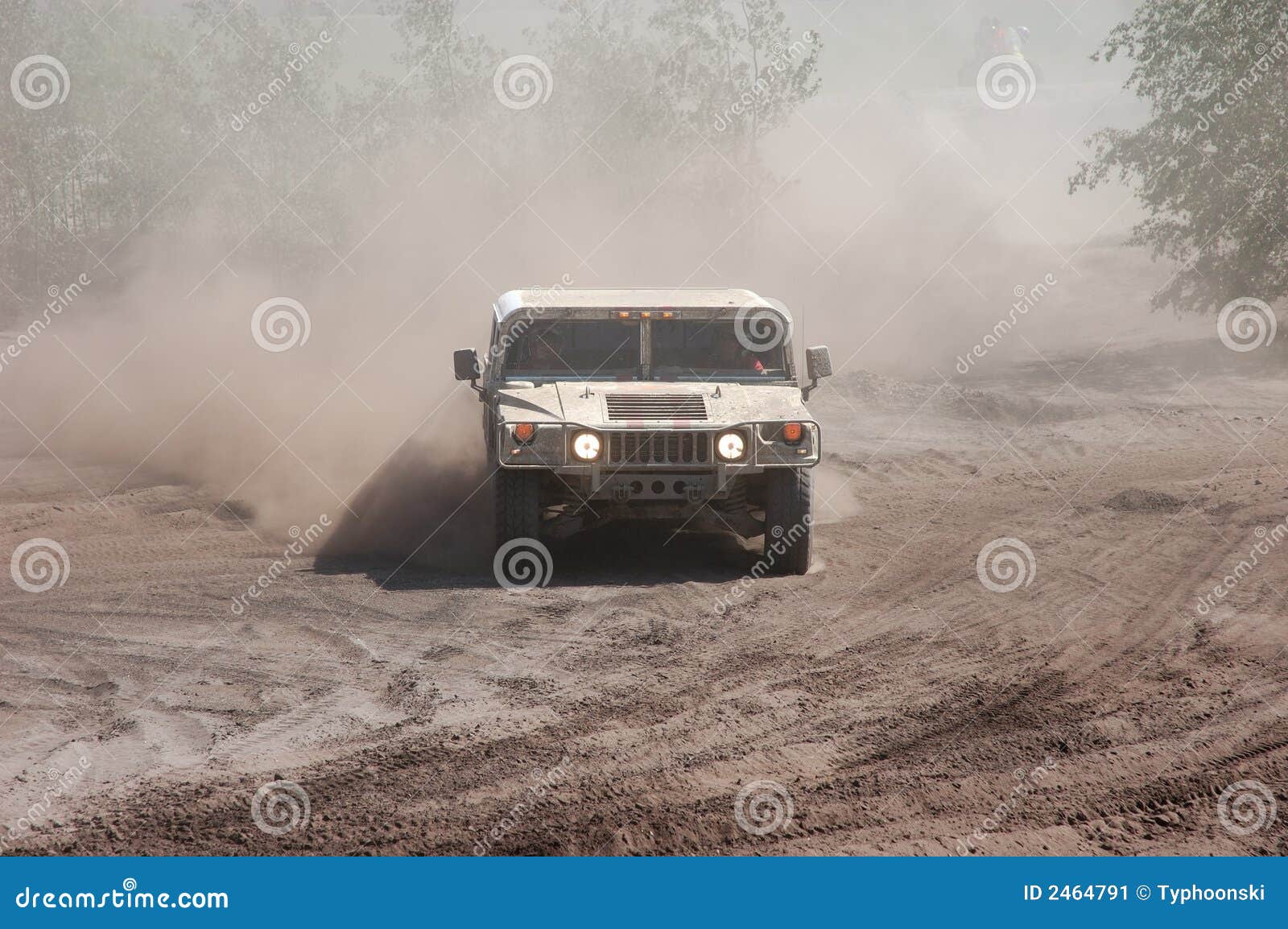Hummer in an Offroad Race stock image. Image of road, rally - 2464791