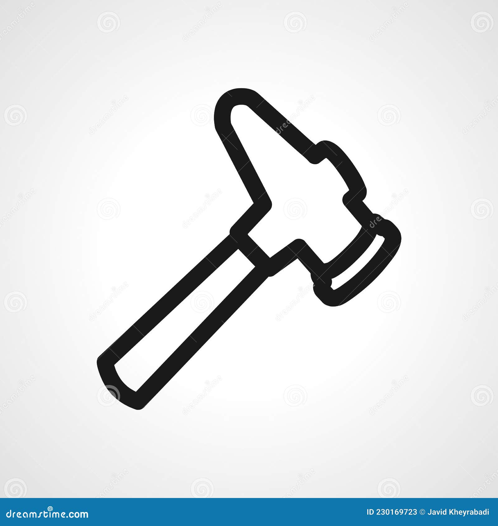 Hummer Line Icon. Hummer Linear Outline Icon Stock Vector ...