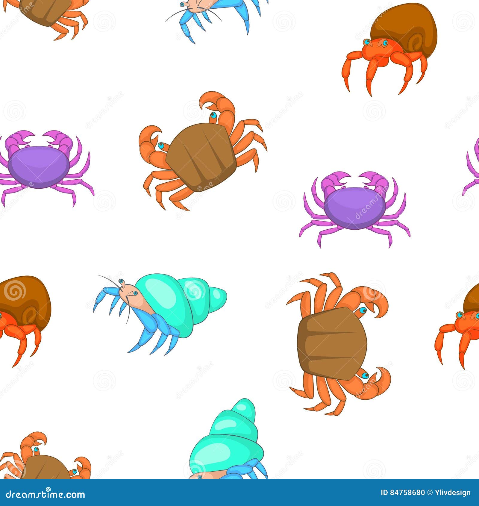 Hummermodell, Tecknad Filmstil Vektor Illustrationer - Illustration av ...