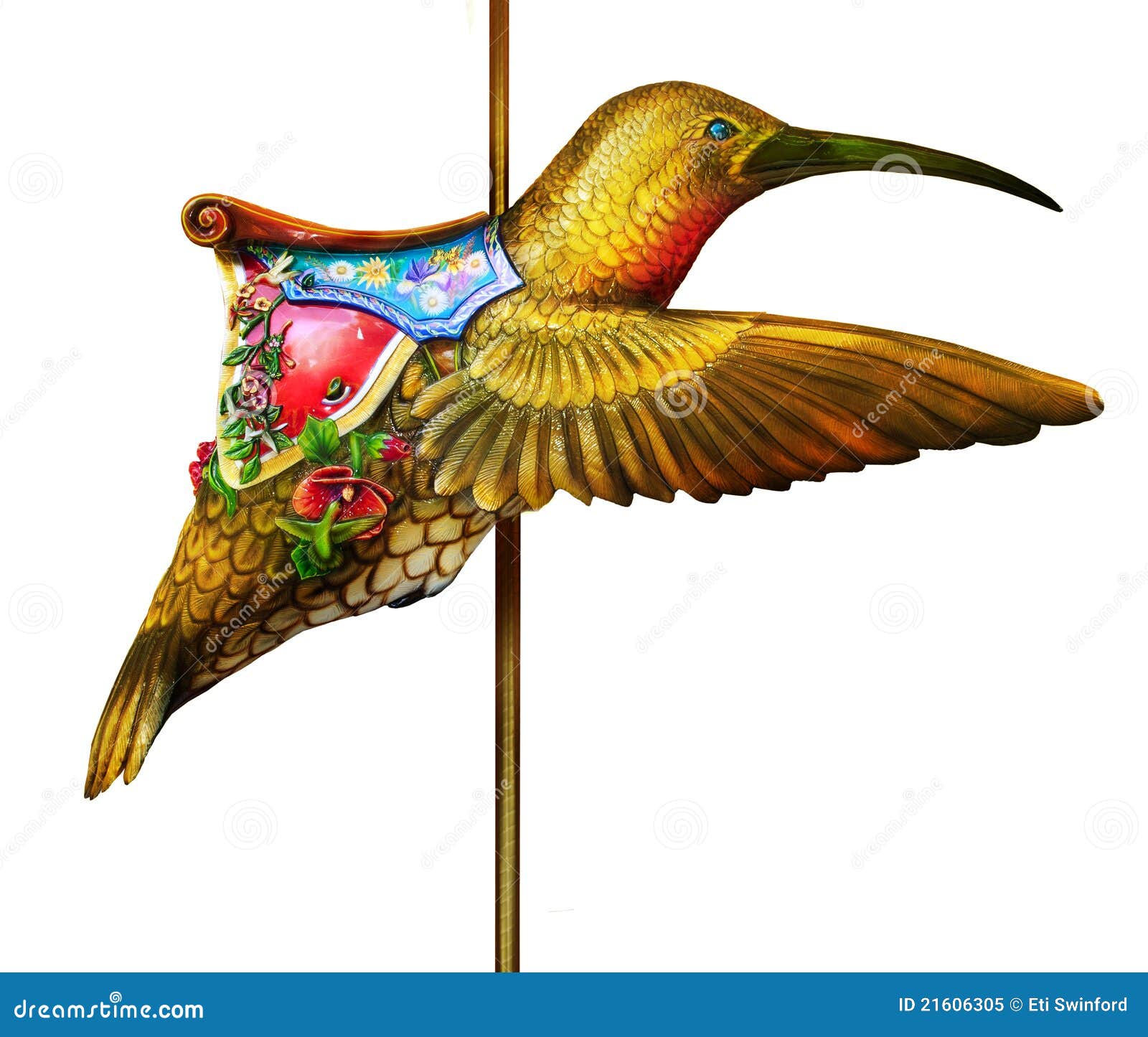 Hummingbird carousel стоковое изображение. изображение насчитывающей ...
