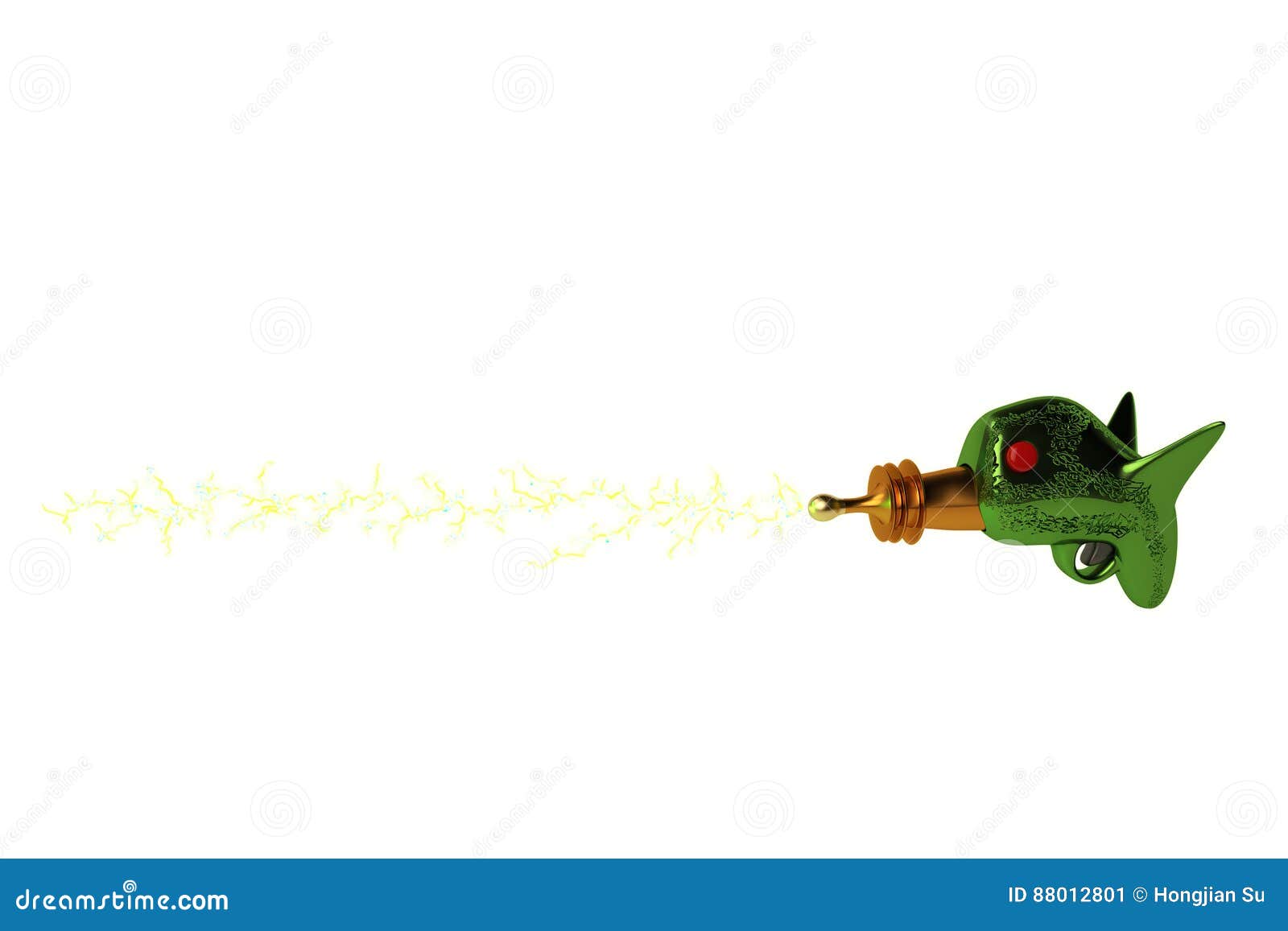A hummingbird laser gun stock illustration. Illustration of science ...