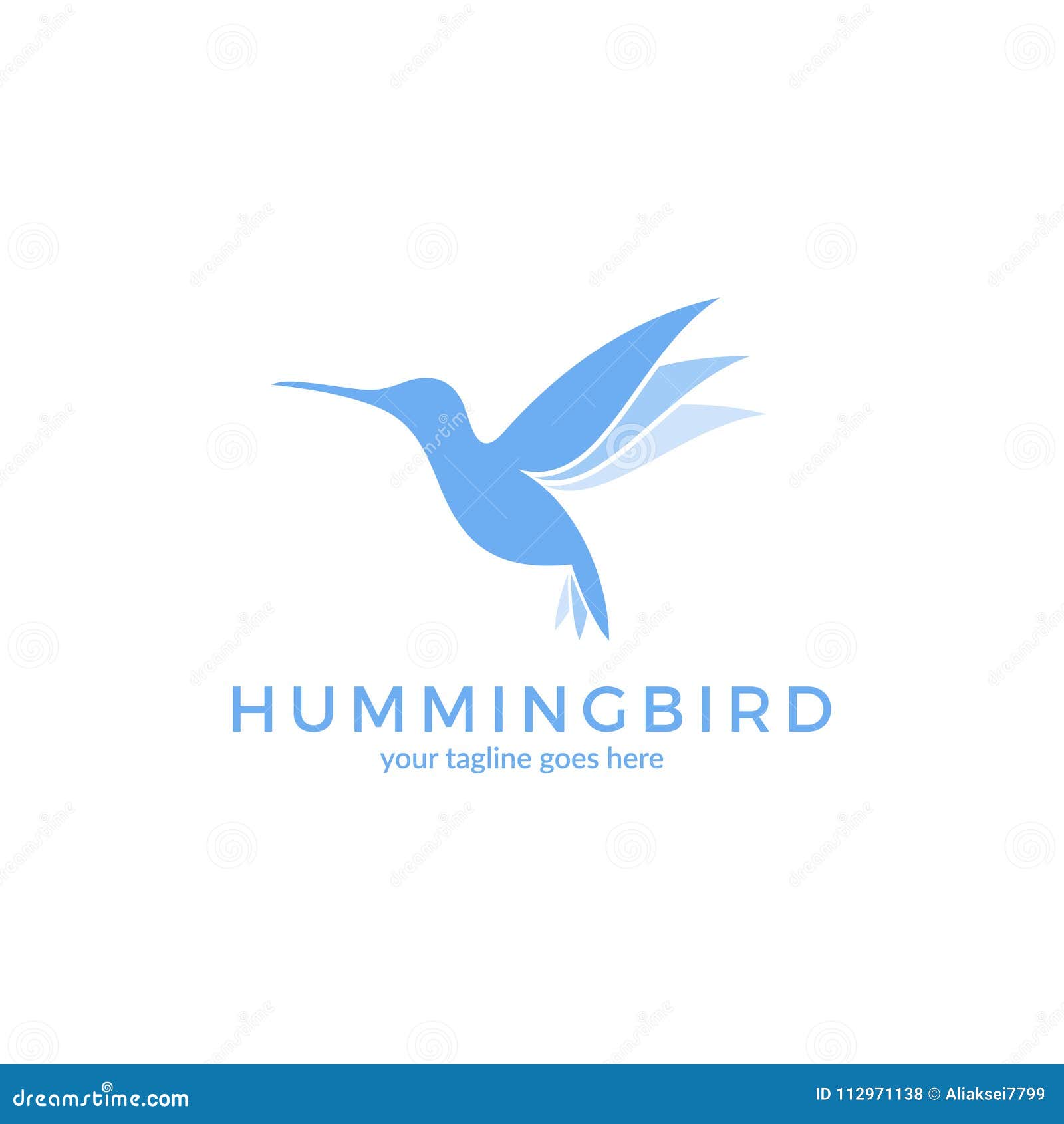 Hummingbird logo stock vector. Illustration of sign - 112971138