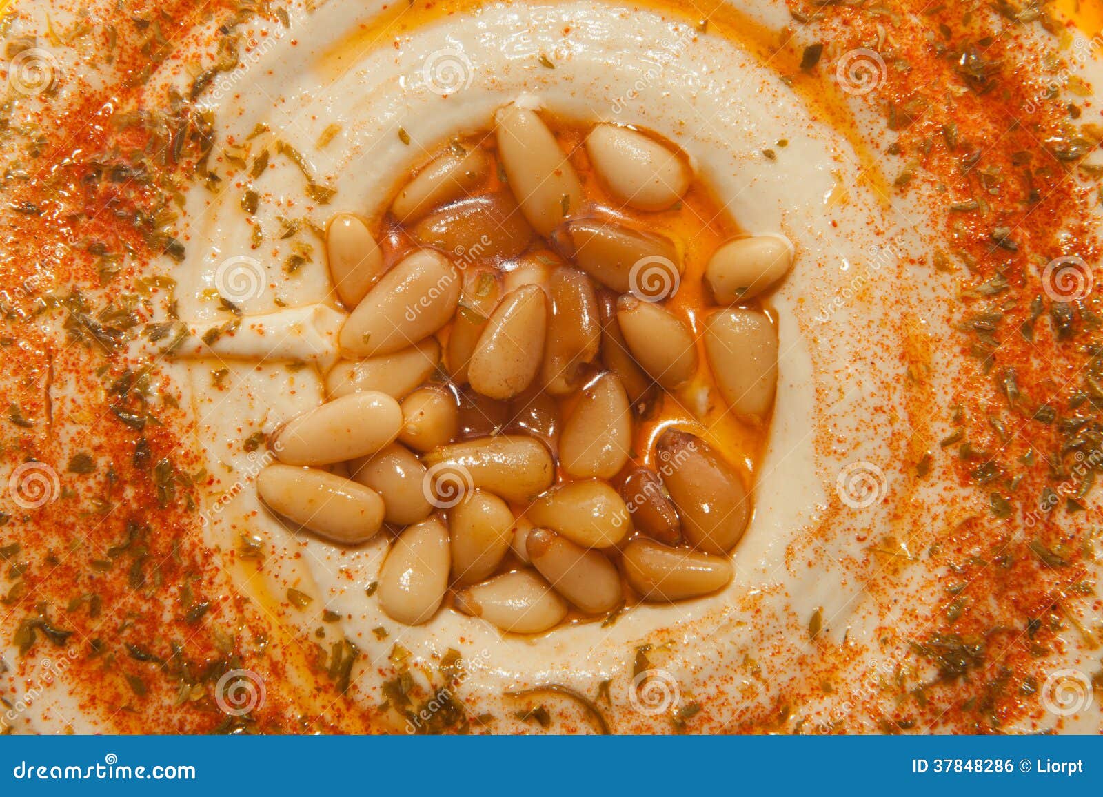 Hummus Background stock photo. Image of spices, horizontal - 37848286